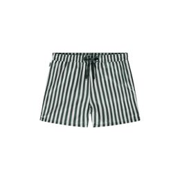 Pockies Badeshorts Herren Gr&ouml;&szlig;e L dunkelgr&uuml;n / wei&szlig;