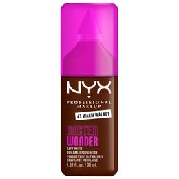 Nyx Cosmetics Nyx Professional Makeup Unisex NYX PROFESSIONAL MAKEUP Foundation &raquo;MAKE 'EM WONDER FOUNDATION&laquo; perfekter No-Makeup-Makeup-Look bis zum Full Glam braun