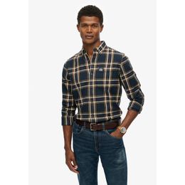 Superdry Herren Langarmhemd &raquo;L/S COTTON LUMBERJACK SHIRT&laquo; Regular Fit, aus Baumwolle, mit Knopfleiste, karierte Optik XL, N-Gr