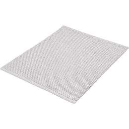 Kleine Wolke Badematte &raquo;Punto, Badvorleger, Badezimmer Teppich&laquo; H&ouml;he 5 mm rutschhemmend beschichtet fu&szlig;bodenheizungsgeeignet Badteppich, Uni Farben, Oberfl&auml;che 