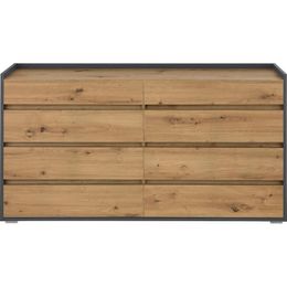 OTTO home Kommode &raquo;Kosmo&laquo; 8 Schubladen mit Vollauszug grau Holzwerkstoff B/H/T: 142cm x 80cm x 35cm, 8 Stk.