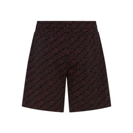 HUGO UNDERWEAR Herren Pyjamahose "EZRA SHORTS", Gr. XXL, braun, Jersey, Obermaterial: 100% Baumwolle, gemustert, Hosen, aus Baumwolle