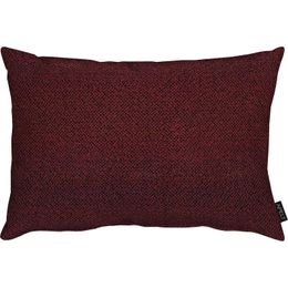 Apelt Dekokissen &raquo;Tony&laquo; mit Rei&szlig;verschluss, Hochwertiger Boucl&eacute;, ohne F&uuml;llung rot Obermaterial: 100% Polyester B/L: 41cm x 61cm, 1 Stk.
