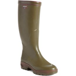Aigle M&auml;dchen Gummistiefel "Parcours 2", Gr. 44, gr&uuml;n, Obermaterial: 100% Gummi rubber., Schuhe