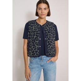 Cecil Damen Fellimitatweste, gr&uuml;n, Gr. XXL, Stoff;Softshell, Obermaterial: 100% Polyester. Obermaterial 2: 60% Baumwolle, 40% Nylon, Westen, mit
