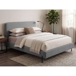 Home Affaire Polsterbett &raquo;LAVOISIER Bettgestell mit Lattenrost, Breite 140/160/180/200 cm, Cord&laquo; Rahmenbett mit Kopfteil, ohne Matratze und Topper 