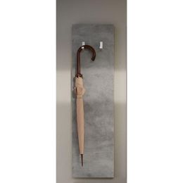 Home Affaire Garderobenpaneel &raquo;Hamburg&laquo; grau Holzwerkstoff B/H/T: 31cm x 110cm x 2cm