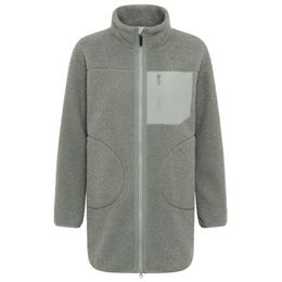 Polarino Fleecejacke in grau-gr&uuml;n | Gr.: 40-42