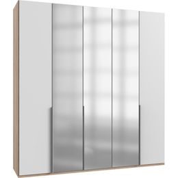 wimex Kleiderschrank &raquo;New York&laquo; wei&szlig; B/H/T: 225cm x 234cm x 58cm, T&uuml;ren: 5 Stk.