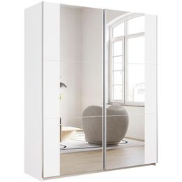 Rauch Schwebet&uuml;renschrank &raquo;Kleiderschrank Dreht&uuml;renschrank Schrank Garderobe KRONACH&laquo; in 3 Ausstattungen BASIC/CLASSIC/PREMIUM, Breiten 131/175/218/