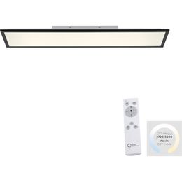 JUST LIGHT LED Deckenleuchte &raquo;FLAT&laquo; LED-Board 1 Stk. warmwei&szlig; - kaltwei&szlig; 1, H: 6,5cm, 1 Stk.