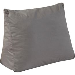QUEENS TEXTILES Sitzauflage &raquo;Bettsitzkissen inkl. Bezug&laquo; schwarz Baumwolle B/H/T: 60cm x 50cm x 30cm, 1 Stk.