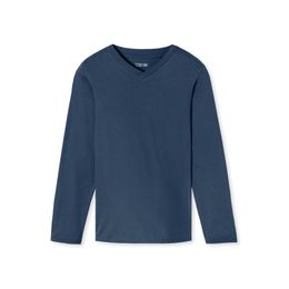 Schiesser Pyjamaoberteil Mix + Relax in royal | Gr.: 48