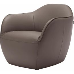 Creation BY ROLF BENZ Sessel &raquo;CR.480 Designsessel, Loungesessel, Breite 79cm&laquo; Wahlweise aus Leder oder Chenille beige Chenille COCO (72% Polyester 15%