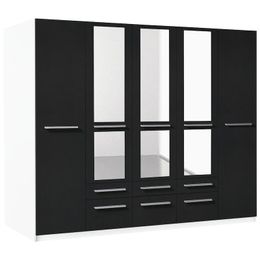 Priess Kleiderschrank &raquo;Schrank Garderobe W&auml;scheschrank Barcelona in 5 Breiten&laquo; viel Stauraum, ger&auml;umige Schubk&auml;sten, mit Spiegel, MADE IN GERMANY 