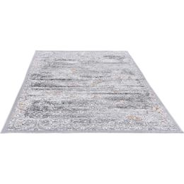 Gino Falcone Teppich &raquo;Orelia 104&laquo; rechteckig 7 mm H&ouml;he Kurzflor, modernes Design, Orient-Optik, leichter Glanz, Wohnzimmer gold Polyester B : 120cm 1 Stk., 7mm, L: