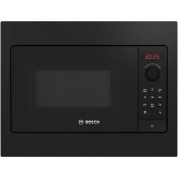 Bosch Einbau-Mikrowelle &raquo;BFL523MB4&laquo; Mikrowelle 1270 W 38 cm hohe, 50 cm breite Einbau-Mikrowelle mit 7 Automatikprogrammen schwarz Einheitsgr&ouml;&szlig;e 