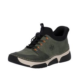 Rieker Damen Slip-On Sneaker "Ready2GO", Gr. 42, gr&uuml;n, Lederimitat, Schuhe, Freizeitsneaker, Halbschuh, Schlupfschuh mit Schnellverschluss