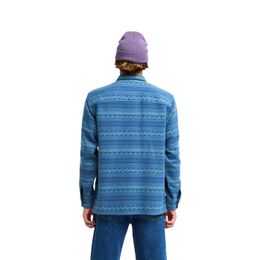 Billabong Herren Flanellhemd "Offshore Jacquard Flannel", blau, Gr. XL, Obermaterial: 100% Baumwolle., Hemden