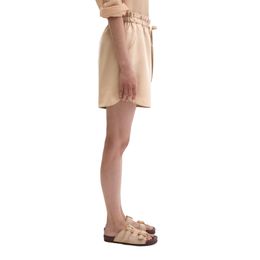 Marc O'Polo MARC O'POLO Damen Shorts "aus TENCEL Lyocell"sandpaper, Gr. 34, unifarben, Obermaterial: 92% Lyocell, 8% Leinen, Hosen