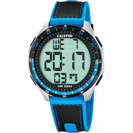 Calypso Watches Herren Calypso Watches Chronograph &raquo;Urban Digital&laquo; Quarzuhr, Armbanduhr, Herrenuhr, digital, Tag, Wochentag, Monat, Jahr Einheitsgr&ouml;&szlig;e