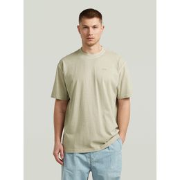 G-Star Raw G-STAR Herren T-Shirt "Relaxed Base T-Shirt", beige, Gr. XXS, Obermaterial: 70% Baumwolle, 30% Baumwolle, Shirts