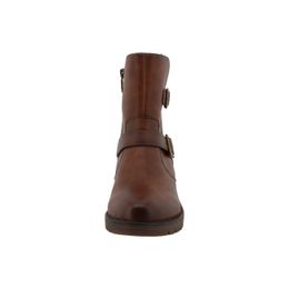 Tom Tailor Damen Stiefel "Tom Tailor Tall Boots", Gr. 37, braun, Polyurethan, unifarben, Schuhe