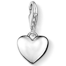 Thomas Sabo Damen Thomas Sabo Charm-Einh&auml;nger &raquo;Herz&laquo; silber Einheitsgr&ouml;&szlig;e
