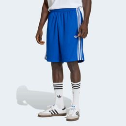 Herren Shorts "SHORT", blau, Gr. XL, adidas originals, Obermaterial: 100% Polyester, Hosen, l&auml;ssige Bermudas-Form, mit Kordelverschluss, normale