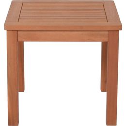 Garden Pleasure Gartentisch &raquo;Beistelltisch &raquo;TUCSON&laquo;&laquo; BxTxH: 44x44x40,7 cm braun B/H/T: 44cm x 40,7cm x 44cm