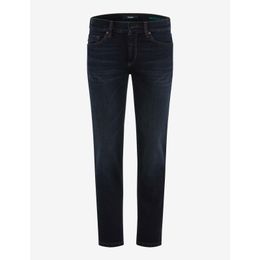 Eurex By Brax Herren Five-Pocket-Hose Style LENN DARK BLUE, denim dunkelblau, Gr. 42/32