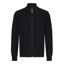 Blend Herren Strickjacke "Strickjacke BHFindus", schwarz, Gr. L, Obermaterial: 70% Baumwolle CO recyc.. 30% Polyester Pol. recyc.., Strickjacken
