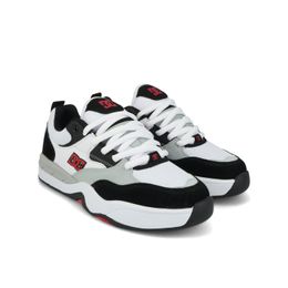 DC Shoes Herren Sneaker "DC Ascend", Gr. 6, schwarz-wei&szlig;, Obermaterial: Leder (Kuh) / Futter: Textil / Au&szlig;ensohle: Gummi., Schuhe