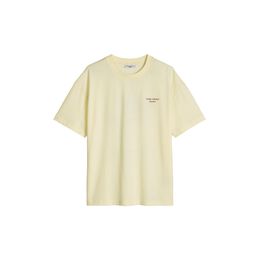 Marc O'Polo Damen T-Shirt "aus Organic Cotton", gelb, Basic, Gr. XXS, MARC O'POLO DENIM, unifarben, Obermaterial: 100% Baumwolle, Shirts