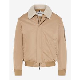 Brax Herren Blouson Style LOGAN canvas, Beige, Gr. 4XL