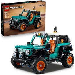 Lego Konstruktionsspielsteine &raquo;Jeep Wrangler Rubicon Gel&auml;ndewagen (42227), Lego Technic&laquo; bunt Einheitsgr&ouml;&szlig;e Konstruktionsspielsteine