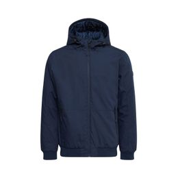 !Solid SOLID Herren Outdoorjacke "Outdoorjacke SDTILAK Hooded", blau, Gr. L, Obermaterial: 65% Polyester PES. 35% Baumwolle CO., Jacken