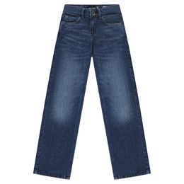 Cars Jeans Jungen Gerade Jeans "Denim PORTER", blau, Gr. 11, Abriebeffekte, Denim/Jeans, Obermaterial: 99% Baumwolle, 1% Elasthan, Jeans