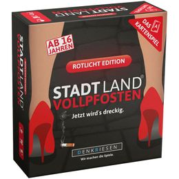 Spiel &raquo;Stadt Land Vollpfosten, Rotlicht Edition&laquo; Made in Germany bunt Einheitsgr&ouml;&szlig;e Spiel