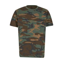 Brandit Herren Kurzarmshirt "Brandit Herren Brandit Premium Shirt", gr&uuml;n, Gr. 4XL, unifarben, 100% Baumwolle, Shirts