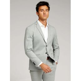 TEESHOPPEN Herren Sakko "TEESHOPPEN Blazer The Original", grau, Gr. 50, Obermaterial: 75% Polyester, 22% Viskose, 3% Elasthan, Sakkos