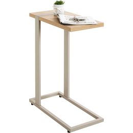 HAKU Beistelltisch &raquo;Sofatisch, Wohnzimmertisch&laquo; 1 Stk. tlg. rechteckig - aus Holzwerkstoff Braun B/T/H 24/49/64 cm B/H/T: 24cm x 64cm x 49cm, 