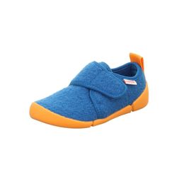 Superfit Geschlossener Hausschuh VENTI in Blau/Orange | Gr.: 25