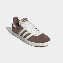 Herren Sneaker "GAZELLE", adidas originals, Gr. 42,5, braun, Leder, Synthetik, Schuhe