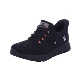 Rieker Damenslipper sportlicher Boden FSK Damen Halbschuhe in Schwarz | Gr.: 41