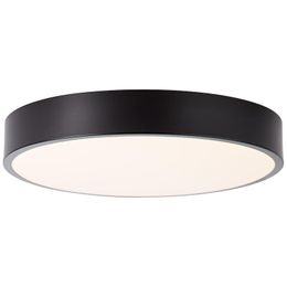 Brilliant Deckenleuchte &raquo;Slimline&laquo; LED-Modul 1 Stk. Warmwei&szlig; LED Deckenlampe 33cm wei&szlig;/schwarz schwarz-wei&szlig; 1, &Oslash; 33cm H: 6,5cm, 1 Stk.
