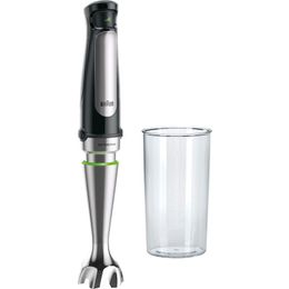 Braun Stabmixer &raquo;MultiQuick 7 MQ 7000X - 1000W, Stufenlosregulierbar, Dynamische Klinge&laquo; 1000 W Spritzschutz, Extra Mahlklinge, Mixer, Zubeh&ouml;r 