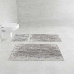 Grund Badematte &raquo;Elysia&laquo; H&ouml;he 27 mm rutschhemmend beschichtet fu&szlig;bodenheizungsgeeignet LUXURYSOFT-Flor, ultraweich & angenehm warm, 5 Jahre Garantie grau 
