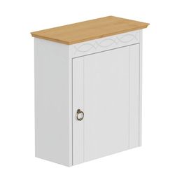 OTTO home H&auml;ngeschrank &raquo;Indra, Badschrank, Badm&ouml;bel, Badezimmerschrank&laquo; B/T/H: 46/32/52 cm, aus massiver Kiefer, FSC -zertifiziert wei&szlig; Massivholz B/H