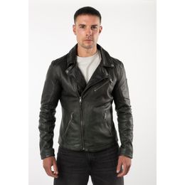 Mauritius Herren Lederjacke "MMTydian", schwarz, Gr. XL, unifarben, Obermaterial: 100% Schafsleder. Futter: 100% Baumwolle. &Auml;rmelfutter: 100%